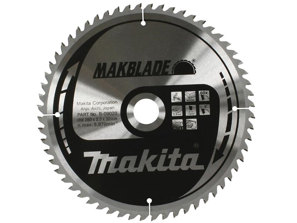 MAKITA List za testeru od tvrdog metala B-09020