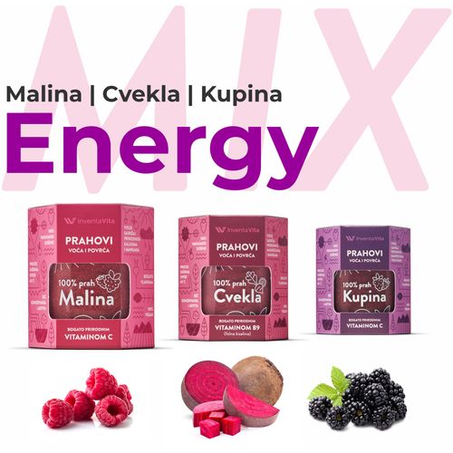Inventa vita Energy MIX - Malina/Cvekla/Kupina