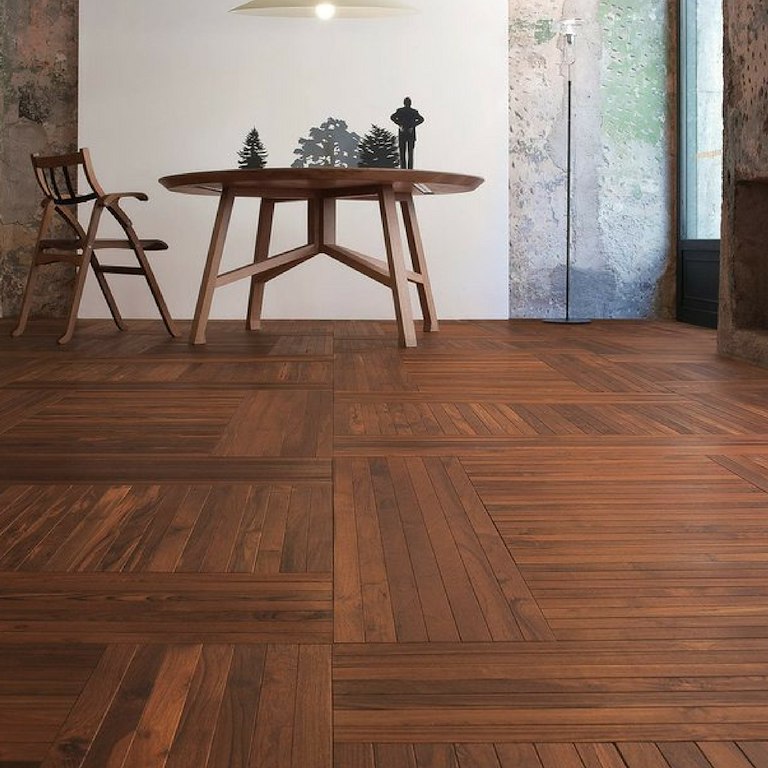 Parket, višeslojni, Ancien, Quadrone, Teak ( stara tikovina ) ili Fiesole 1125, (tamniji hrast), 250x1000mm Listone Giordano