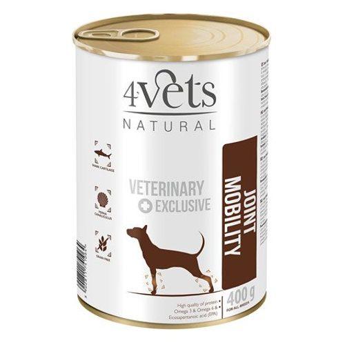 4Vets Natural Dog Veterinarska Dijeta Joint Mobility 400g