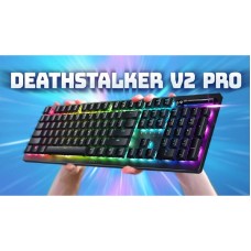 RAZER DeathStalker V2 Pro (Red Switch) - Wireless Low Profile Keyboard - US Layout