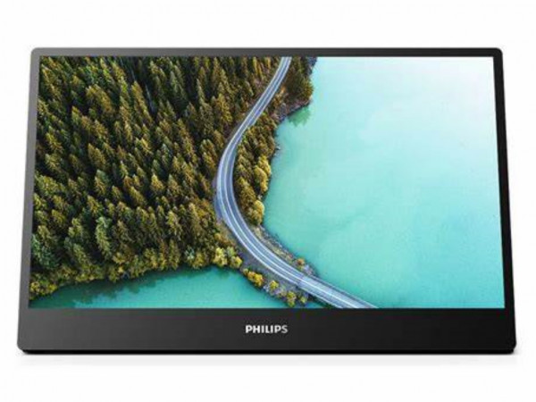 Philips Monitor 16B1P3302D00 15.6'' IPS 1920x1080 75Hz 4ms GtG USB Cx2 prenosni, crna