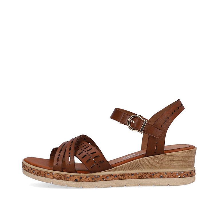 Ženske sandale Remonte D3063 brown