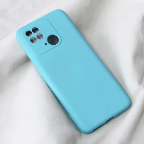 Futrola - maska Teracell Soft Velvet za Xiaomi Redmi 10C mint