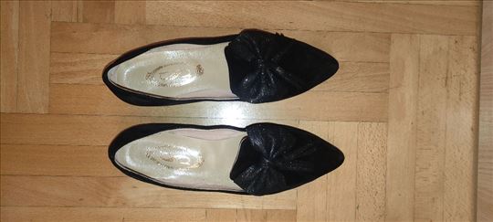 Kožne crne cipele Simić