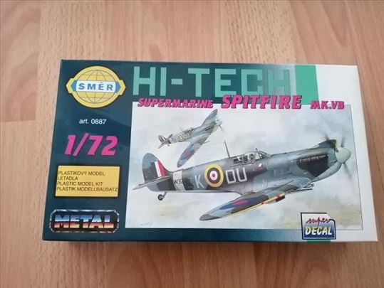 1/72 Maketa aviona Supermarine Spitfire Mk.VB (Hi-