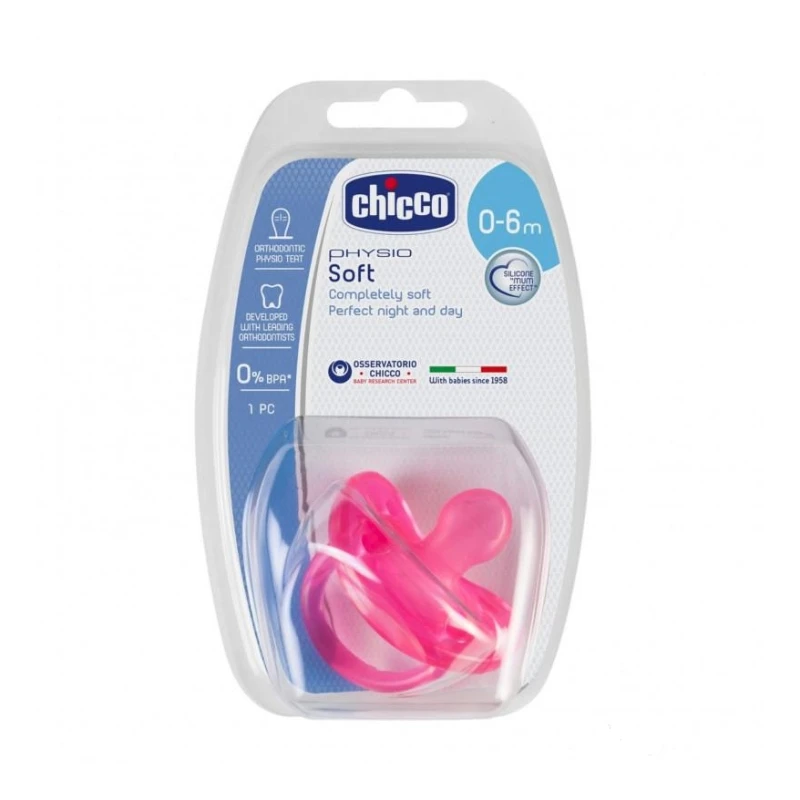 Chicco varalica za bebe Soft 0-6m, Roze