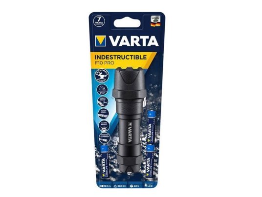Varta ručna lampa Indestructible F10 PRO 6W, 3AAA, 18710
