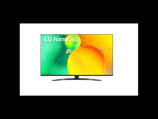 LG 43NANO763QA NanoCell Smart LED TV, 108 cm