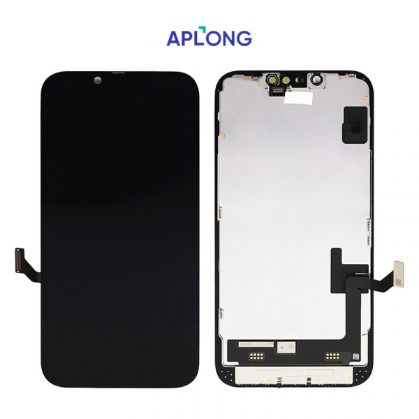 LCD za Iphone 14+touch screen crni APLONG (FOG)(NE PRIKAZUJE GRESKU)