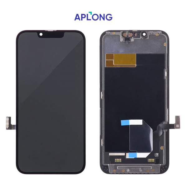 LCD za Iphone 13+touch screen crni APLONG (FOG)(NE PRIKAZUJE GRESKU)