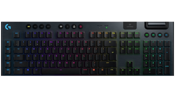 G915 Lightspeed Wireless RGB Mechanical Gaming Keyboard – GL Clicky Carbon
G915 Lightspeed Wireless RGB Mechanical Gaming Keyboard - GL Clicky Carbon