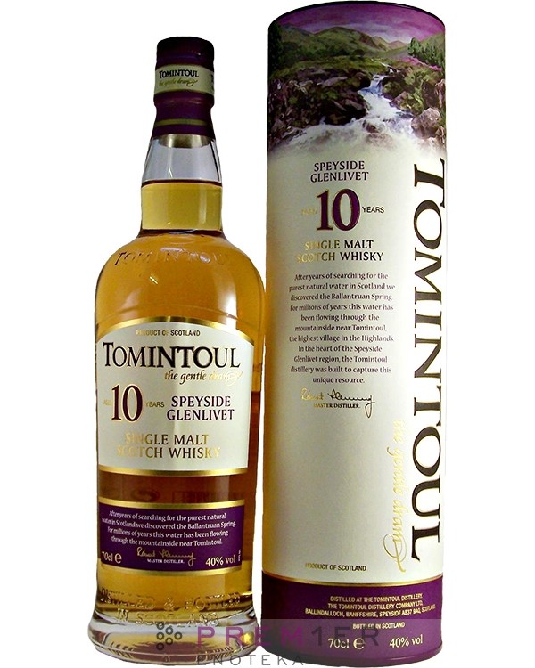 Tomintoul 10YO Single Malt 0.70l