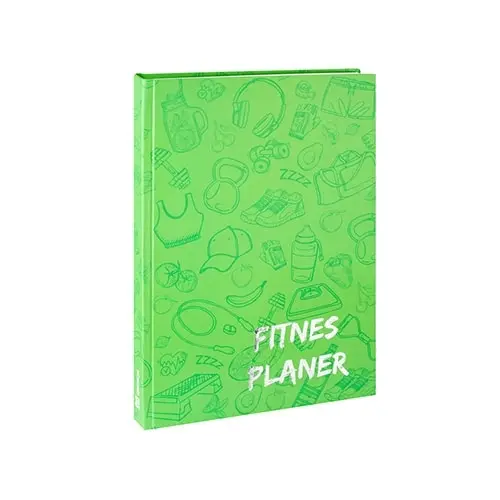 Fitness planer zeleni