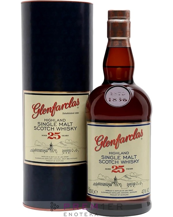 Glenfarclas 25YO Single Malt 0.70l