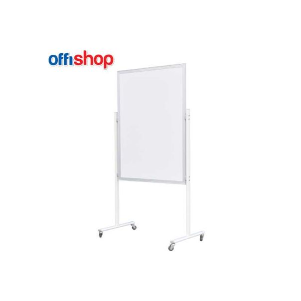 OFFISHOP Magnetna tabla Mobile Lux bela 90 X 120 cm OF452