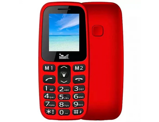 Meanit Veteran I crveni mobilni 1.77" Dual Sim