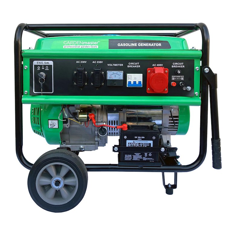 GardenMaster benzinski agregat ZH7500E-3 , 6.5kW, 380/230V- ima mogucnost za ATS