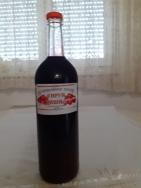 Sirup višnja 1l, gazdinstvo Prodane Kolarević