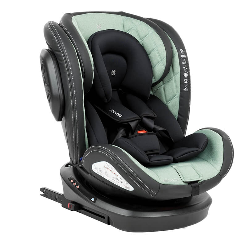 Kikka Boo Stark Isofix auto sedište 0-36kg Mint