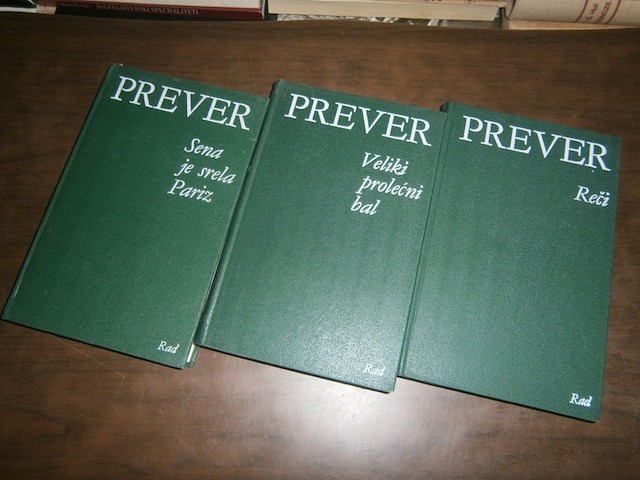 Zak Prever - 3 knjige
