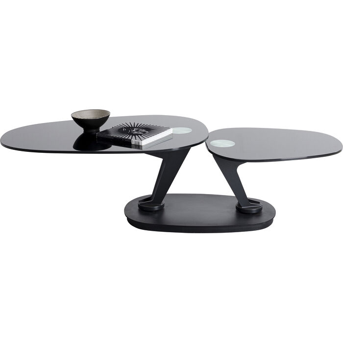 Coffee Table Franklin Black 150x58cm