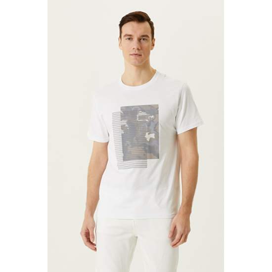 Slim Fit White T-shirt