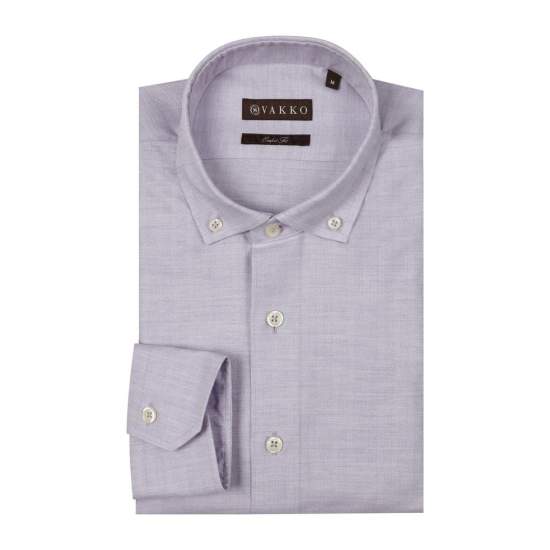 VAKKO HERRINGBONE SPORTS SHIRT