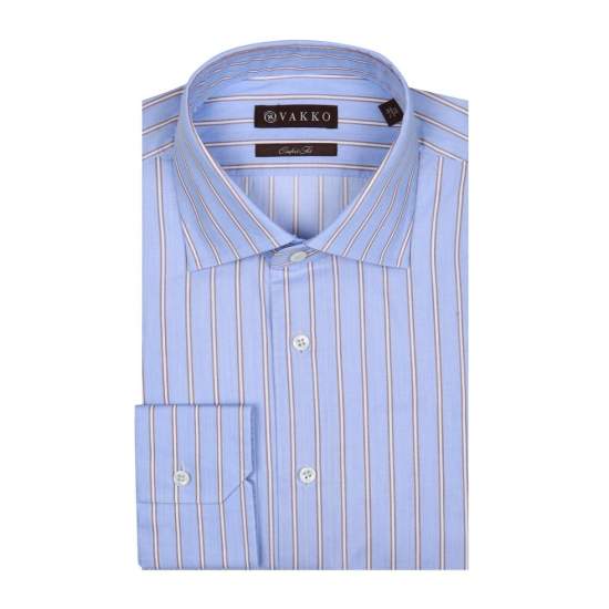 VAKKO STRIPED CLASSIC SHIRT