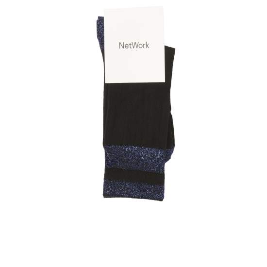 Women's Black Navy Blue Socks