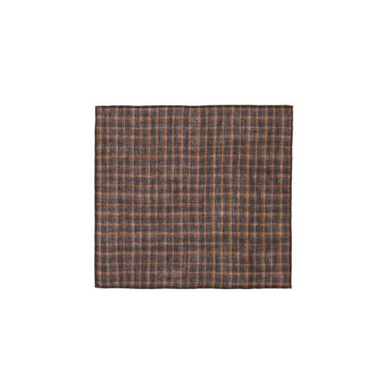 Brown Wool Men's Handkerchief