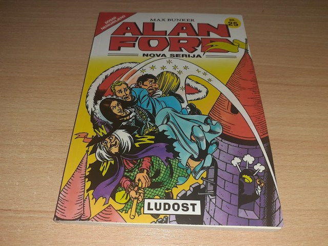 Alan Ford nova serija 25 - Ludost NOVO!!!