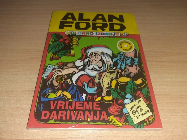 Alan Ford kolor 35 Vrijeme darivanja NOVO!!!