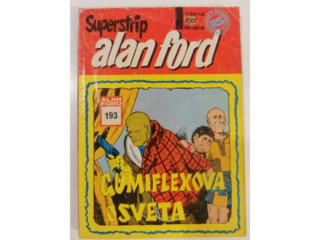 Alan Ford Vjesnik AF 193 - GUMIFLEXOVA OSVETA