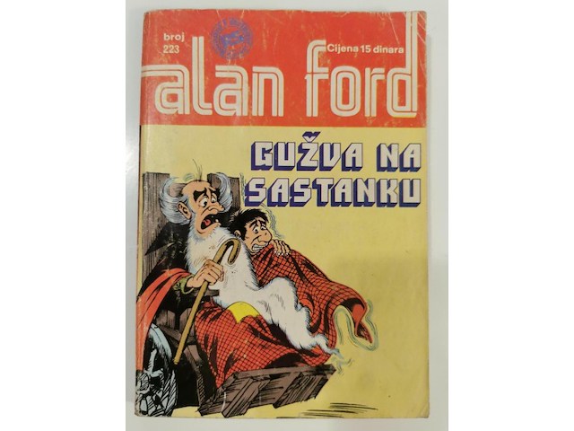 Alan Ford Vjesnik AF 223 - GUŽVA NA SASTANKU