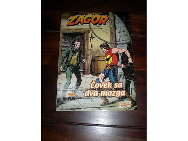 ZAGOR VČ 31 ČOVEK  SA  DVA  MOZGA