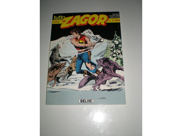 ZAGOR TUTTO  48  BELVE