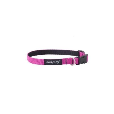 Amiplay Twist Podesiva Ogrlica L Pink 35-50cm x 2cm