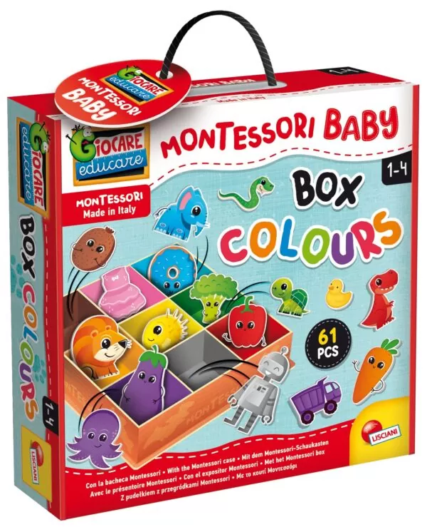 Montesori Edukativna igra – Box colours – Lisciani