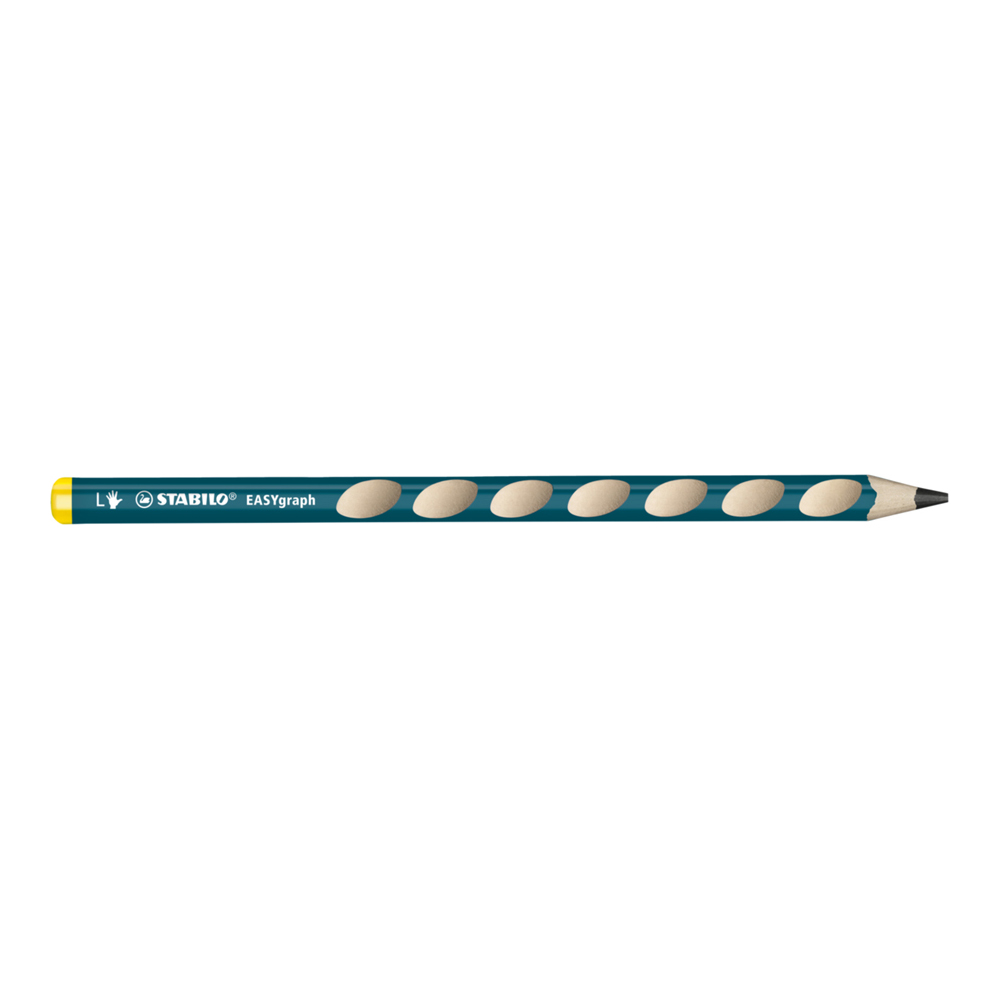 Ergonomska olovka za levoruke STABILO EASYgraph HB petrol