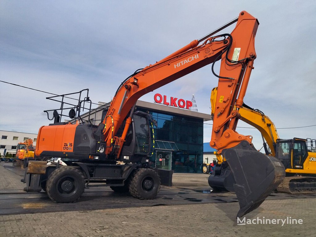 Hitachi ZX170W-5 Znak CE RATY - KREDYT bager točkaš