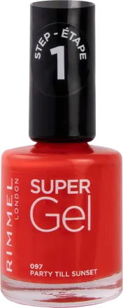 RIMMEL LONDON
SUPER Gel lak za nokte - 097 PARTY TILL SUNSET, 12 ml