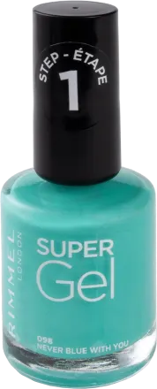 RIMMEL LONDON
SUPER Gel lak za nokte - 098 NEVER BLUE WITH YOU, 12 ml