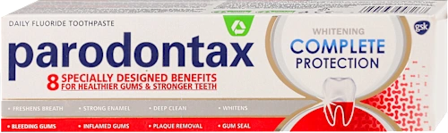 parodontax
WHITENING COMPLETE PROTECTION pasta za zube, 75 ml