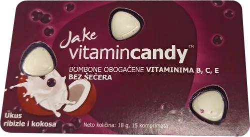 Jake
vitamincandy - kokos i crna ribizla, 18 g