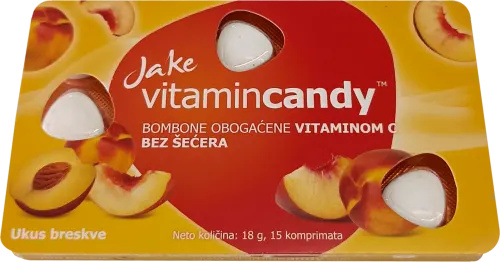 Jake
vitamincandy - breskva, 18 g