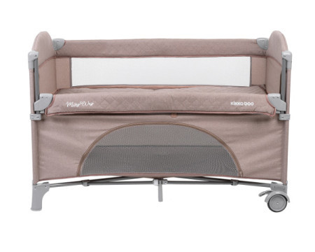 KikkaBoo krevetac Milky Way 2 nivoa sa rancem i spuštajućom stranicom Beige ( KKB11111 )