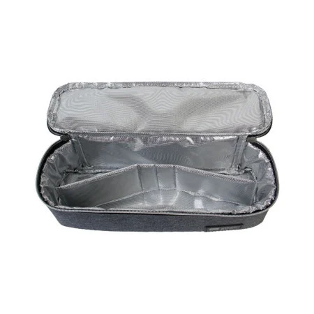 KikkaBoo termo izolovana torba za hranu Foody 28x10x8cm Dark Grey ( KKB20053 )