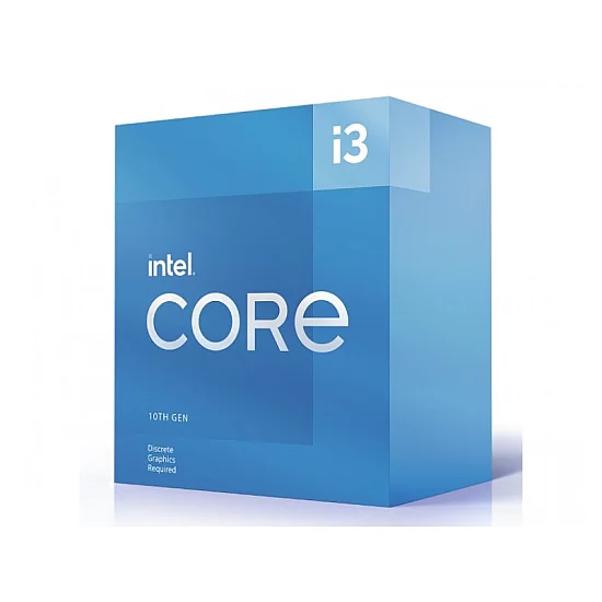 INTEL CORE I3-10105F 4 CORES 3.7GHZ (4.4GHZ) BOX CENA