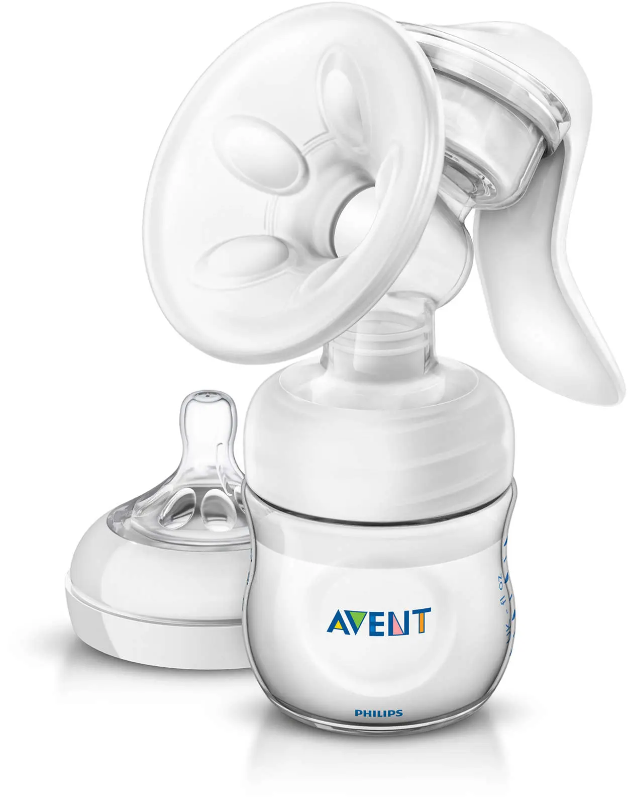 Avent ručna pumpica za izmazanje mleka + Avent tuferi 24 kom (SCF330/254)